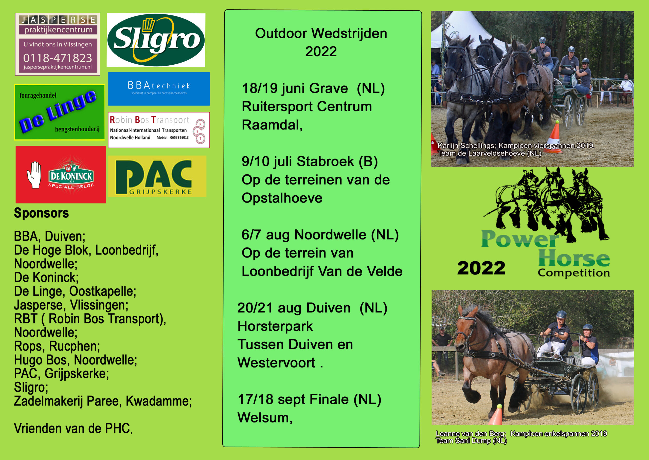 2022 Folder voorkant kopie | Powerhorsecompetition.nl